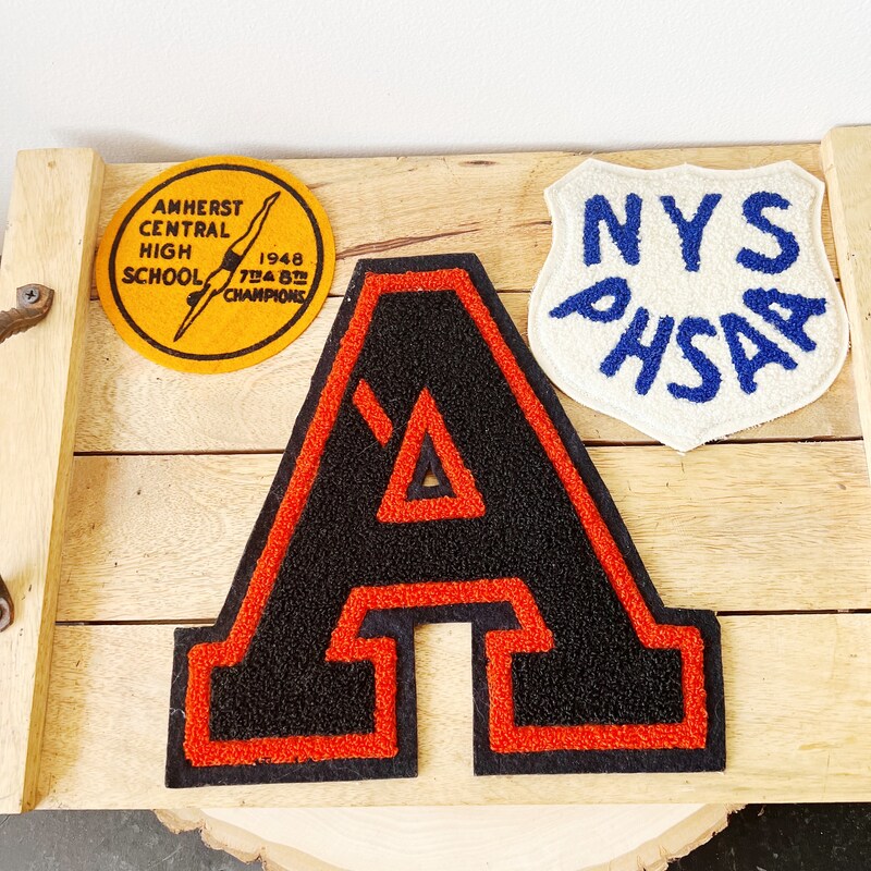 Letterman Patches - Etsy