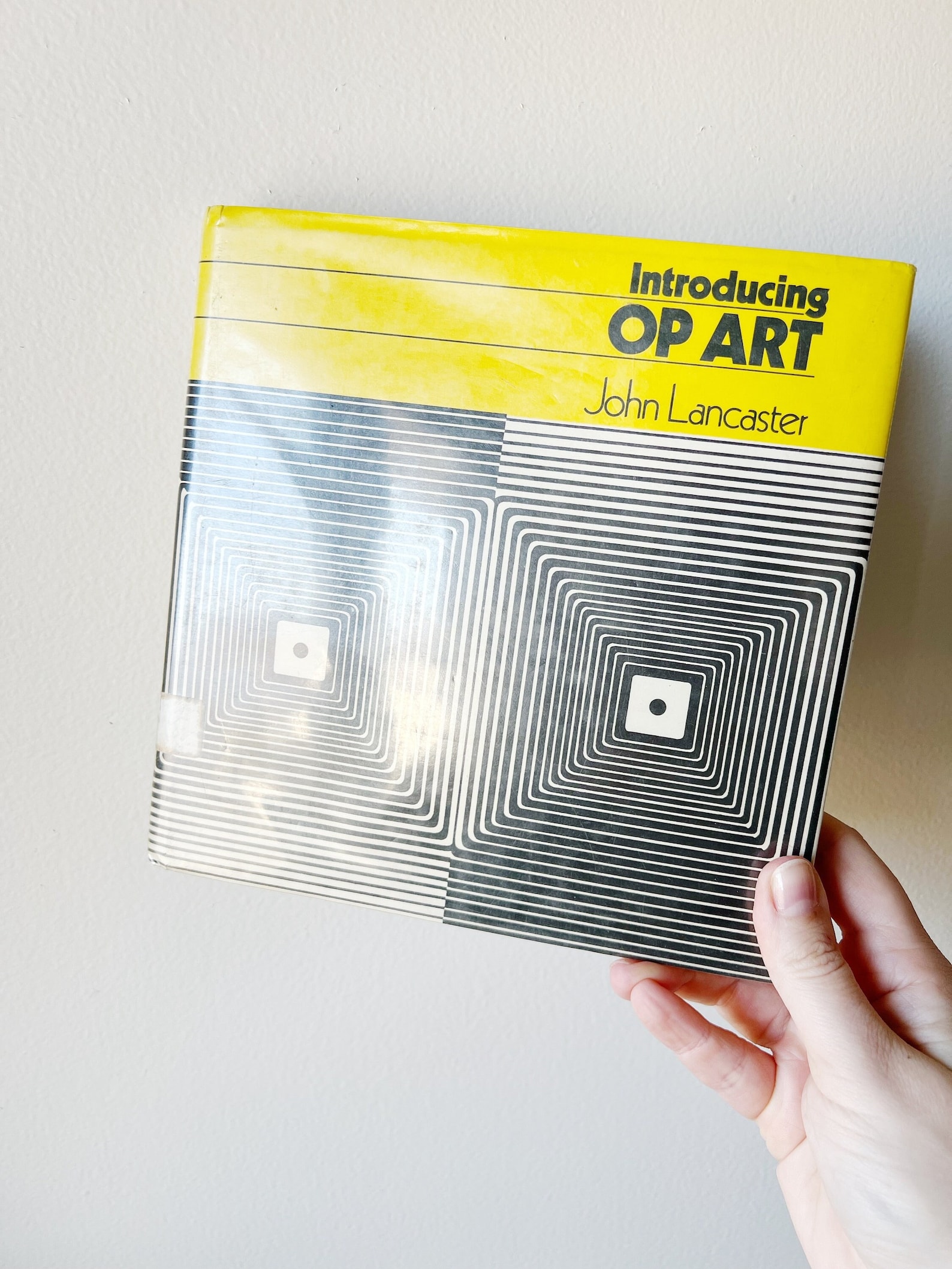 Introducing Op Art Hardcover Book by John Lancaster 1973 Vintage Book ...