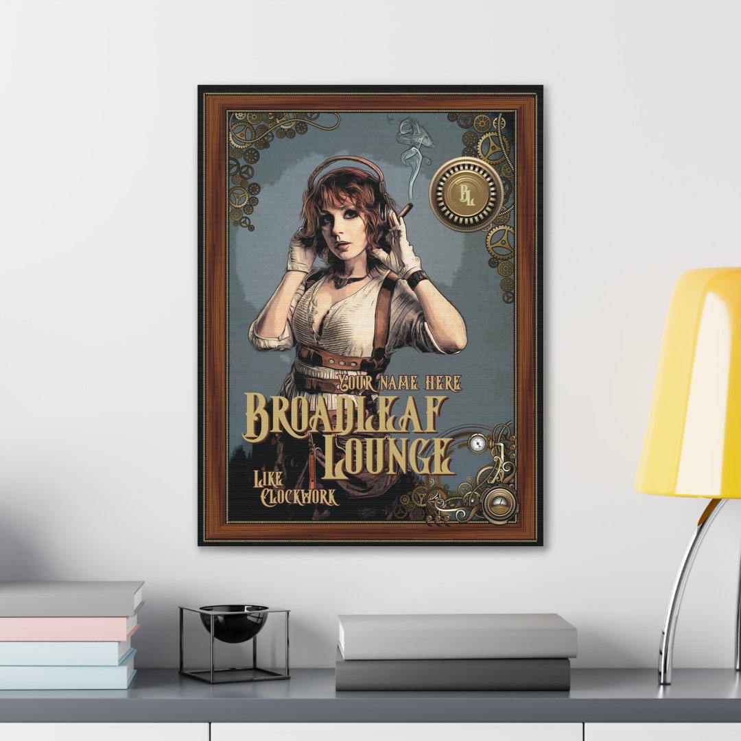 Like Clockwork Steampunk Cigar Canvas by Broadleaf Lounge Cigar Art ...