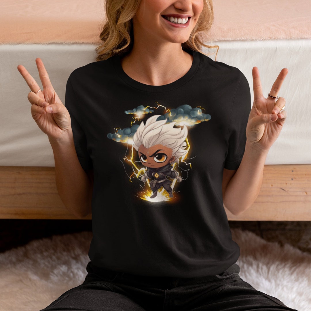 Chibi Storm Tshirt, Xmen T-shirt, Marvel Tshirt, Tee, Shirt, Chibi Top ...