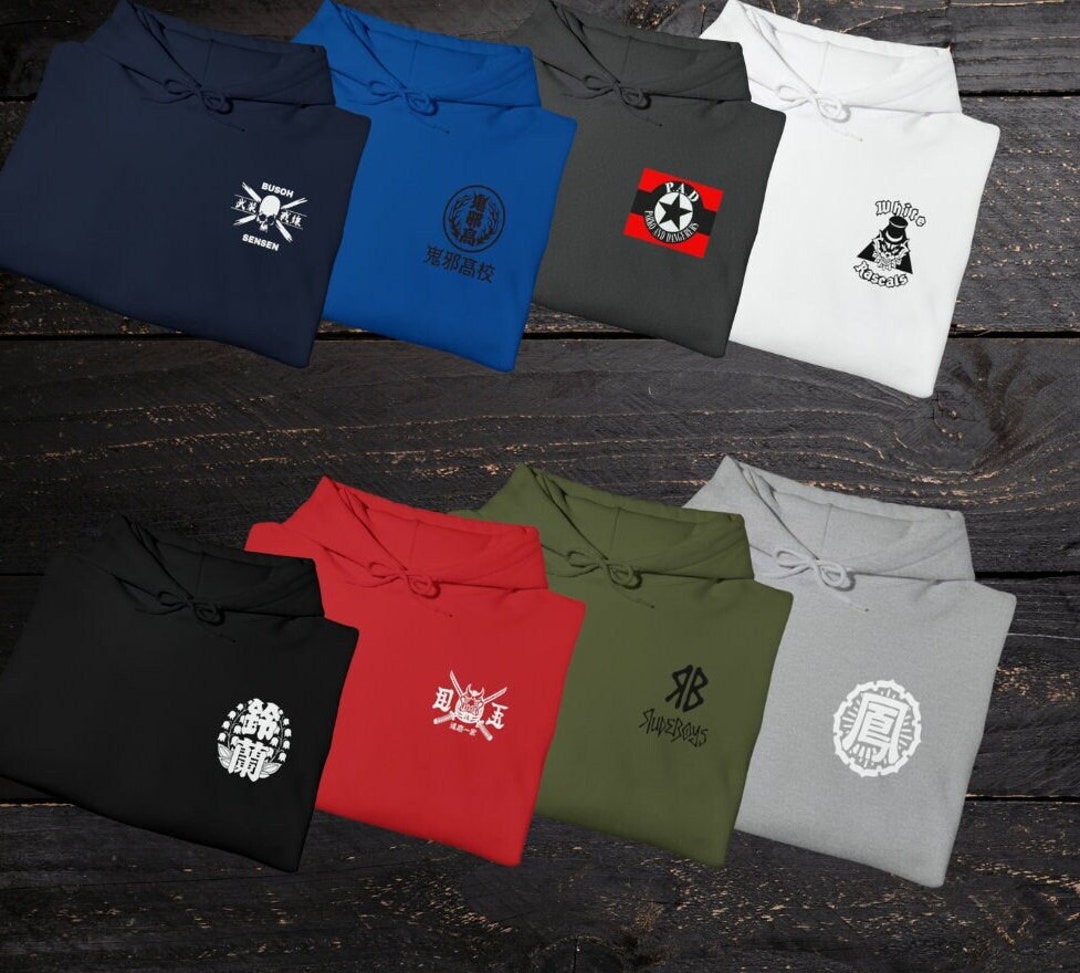 High and Low, Crows, WORST, Hoodie, Sweatshirt, Hooded Sweater, Sweater ...