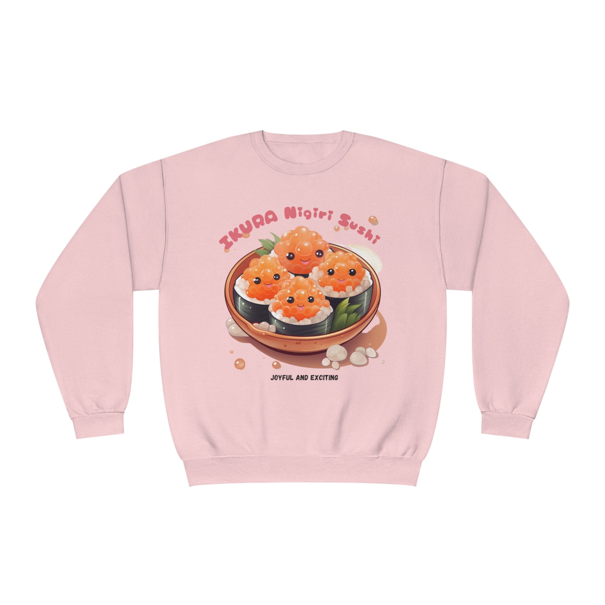 Ikura Nigiri Sushi Sweater, Women Foodie Sweatshirt, Nigiri Sushi ...
