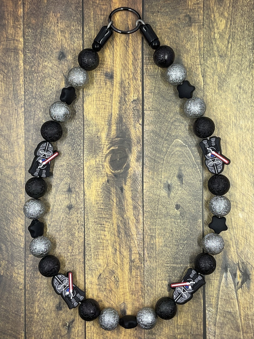 Star Villain Beaded Custom Dog Collar- Sized to Order - Etsy