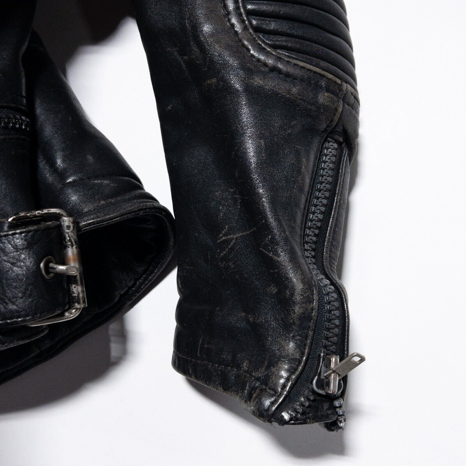 Rockstar, Vintage, Fashion, Biker, Rocker, Cowhide Genuine Leather ...
