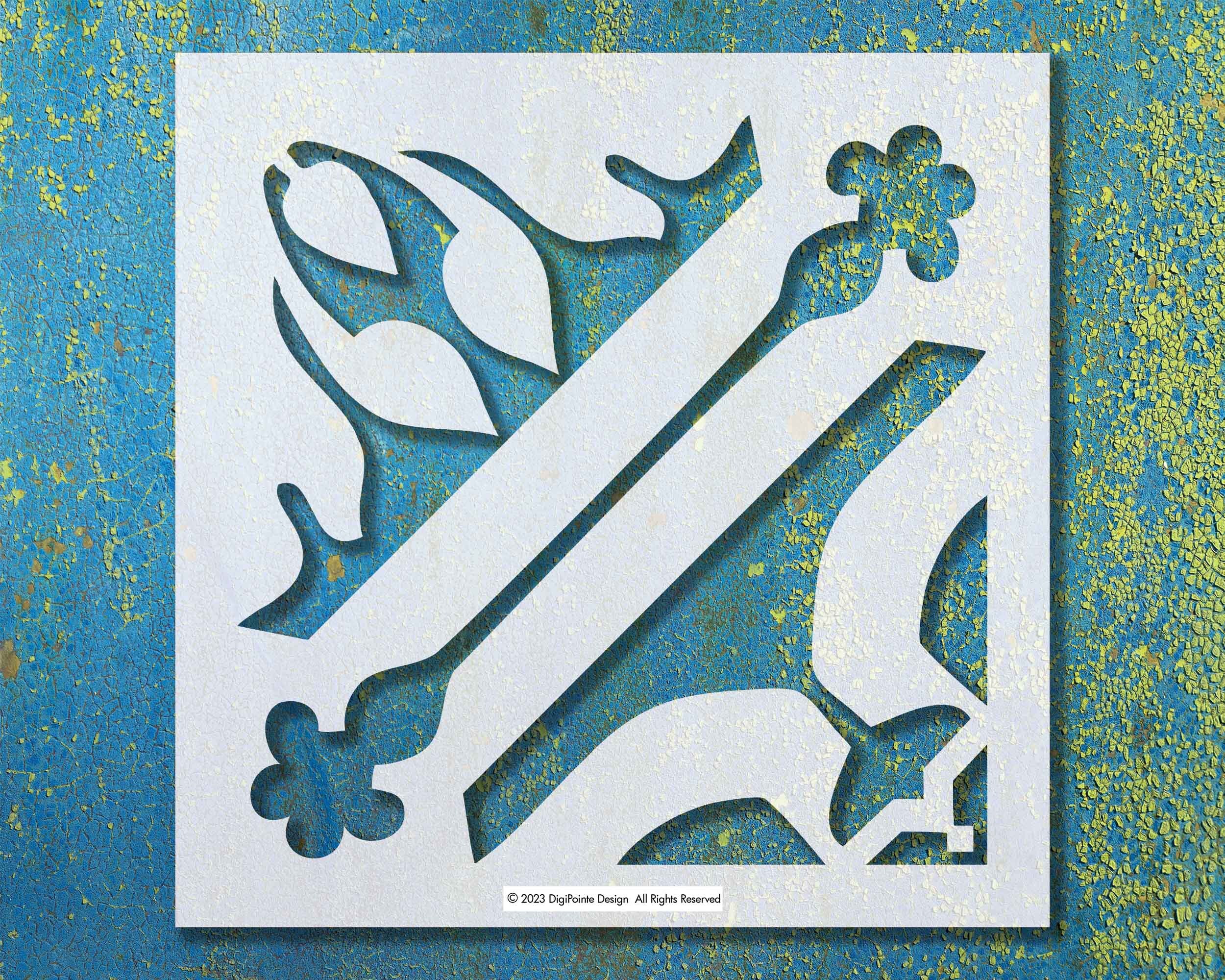 Tile Stencil, Wall Stencil, Patio Stencil, Concrete Stencil, Floor ...