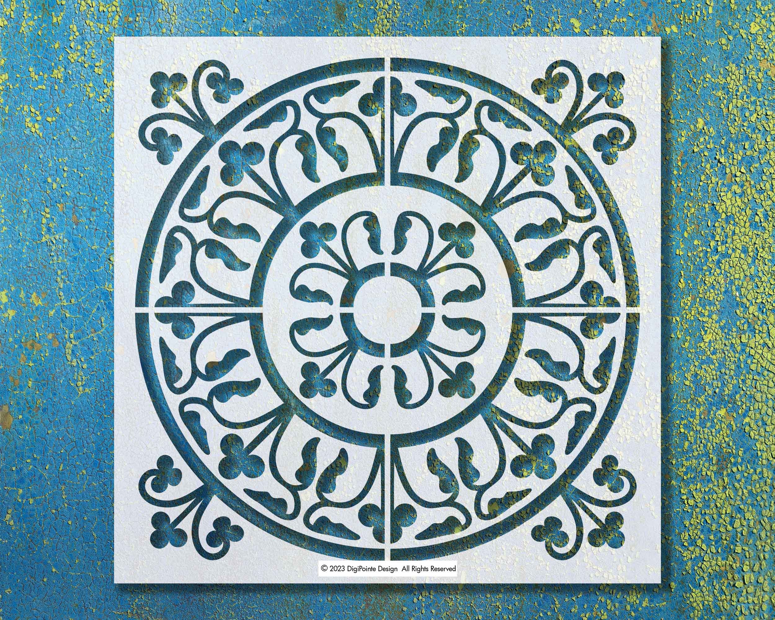 Tile Stencil, Wall Stencil, Patio Stencil, Concrete Stencil, Floor ...