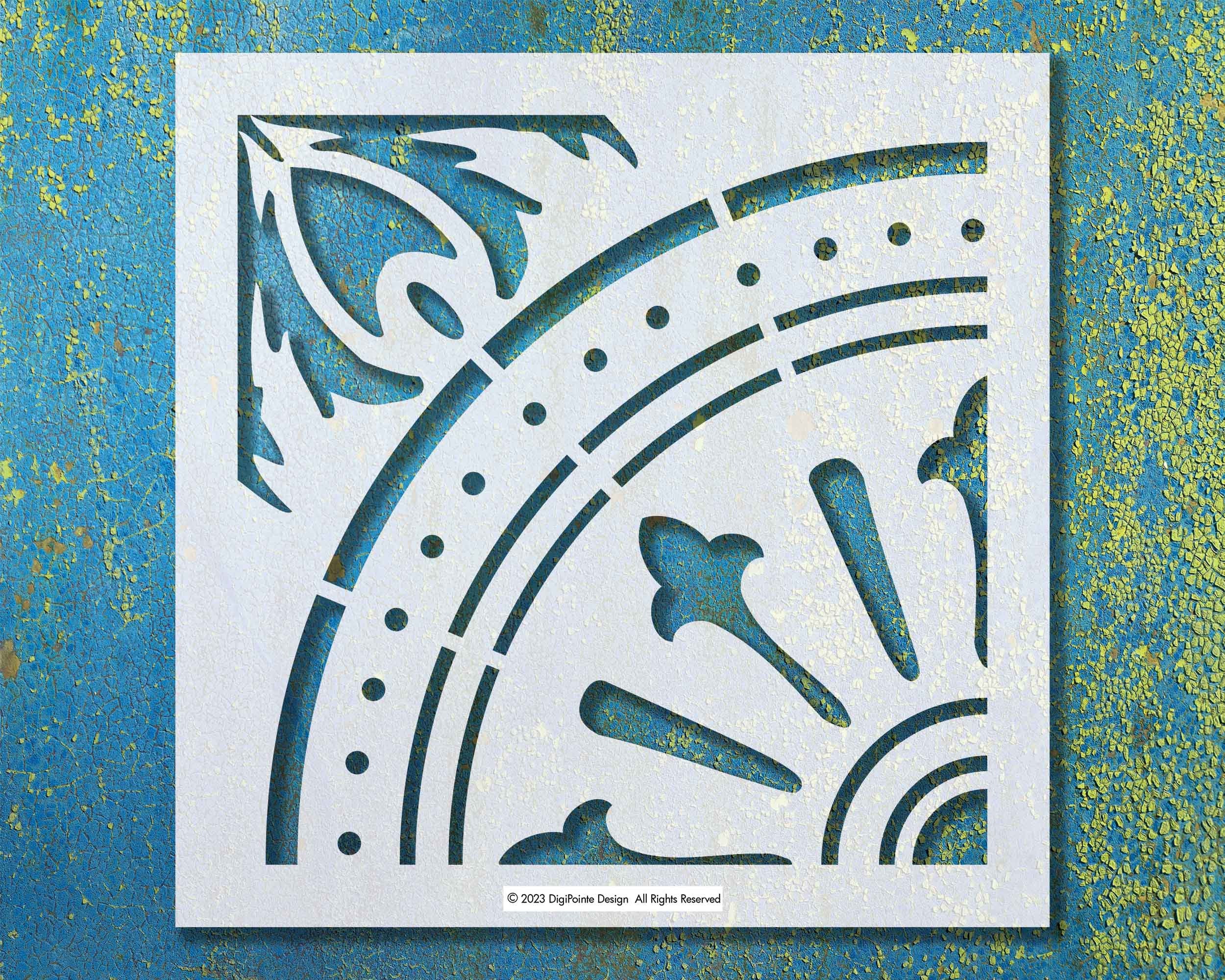 Tile Stencil, Wall Stencil, Patio Stencil, Concrete Stencil, Floor ...