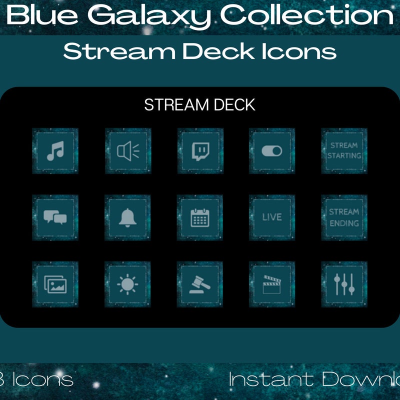 Stream Deck Icons - Etsy