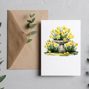 400 Jonquils Clipart Bundle, Watercolor Floral Clipart, Jonquil Clipart ...