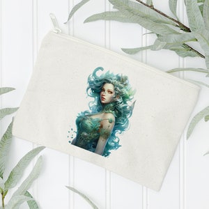 55 Turquoise Mermaid Clipart, Watercolor Mermaid Clipart, 4K PNG and ...