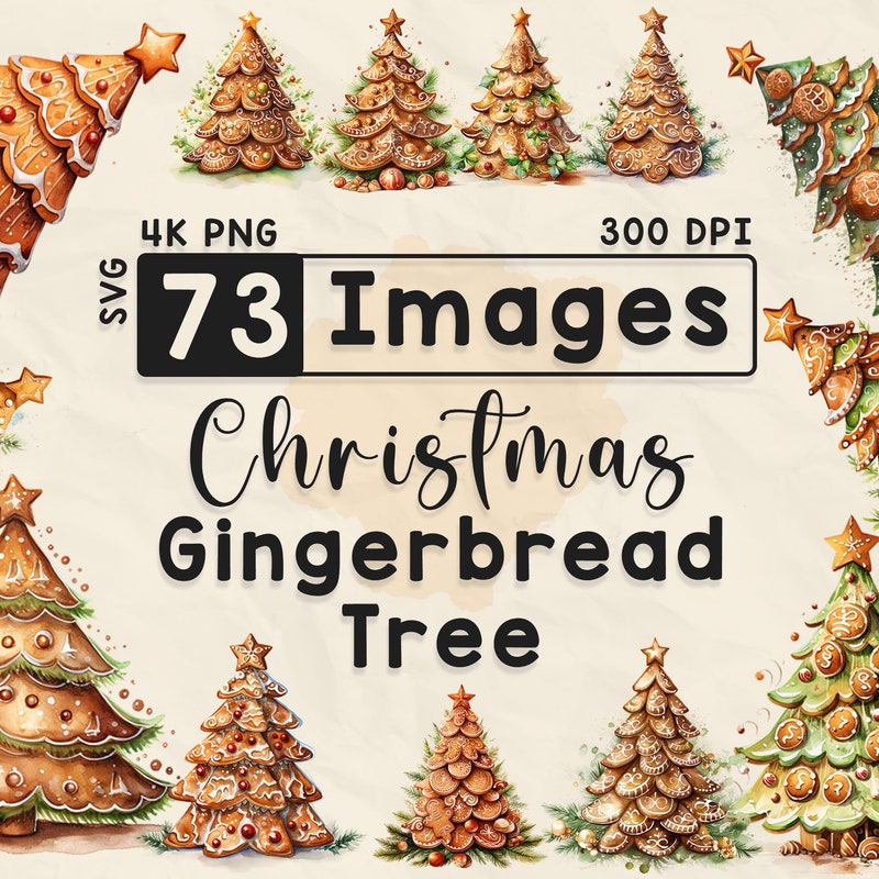 Gingerbread Tree - Etsy