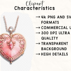 Valentine's Day Hearts Clipart, Watercolor Heart Clipart, Heart PNG ...
