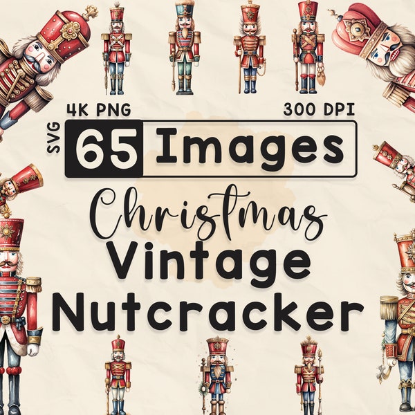 Nutcracker Clipart - Etsy