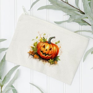 92 Halloween Pumpkin Clipart, Watercolor Clipart, Halloween PNG, Spooky ...