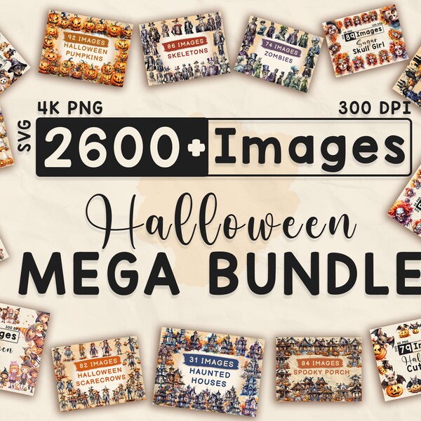 Clipart Halloween - Etsy