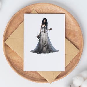 247 Gothic Bride Bundle, Bride Clipart, Commercial Use, Digital ...
