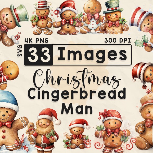 Gingerbread Man - Etsy