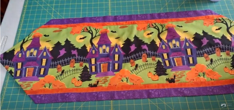 Halloween Table Runner Pattern and Instructions - Etsy