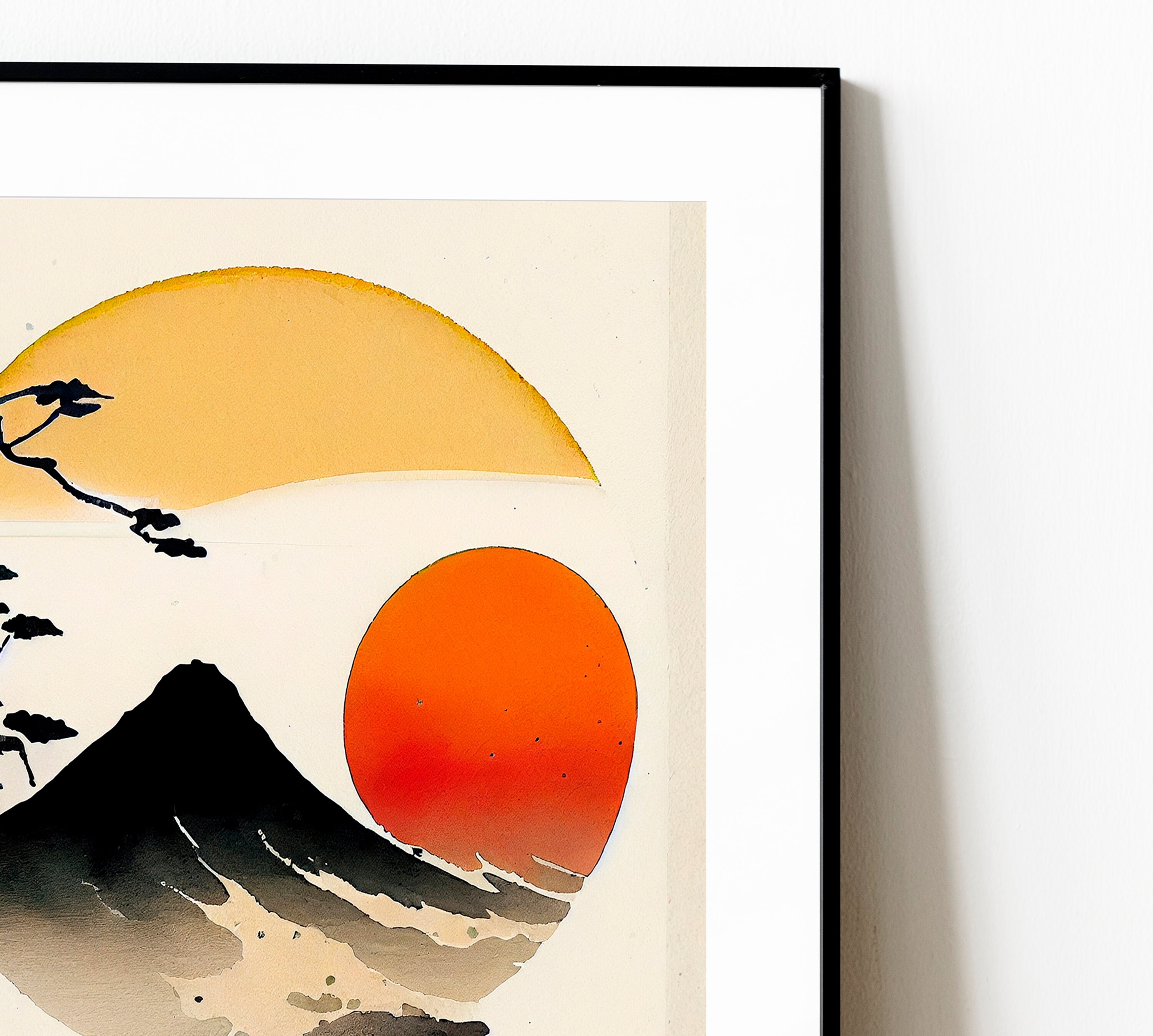 Simple Minimalist Japandi Circle Digital Download Art, Enso Circle Wabi Sabi Vintage Abstract ...