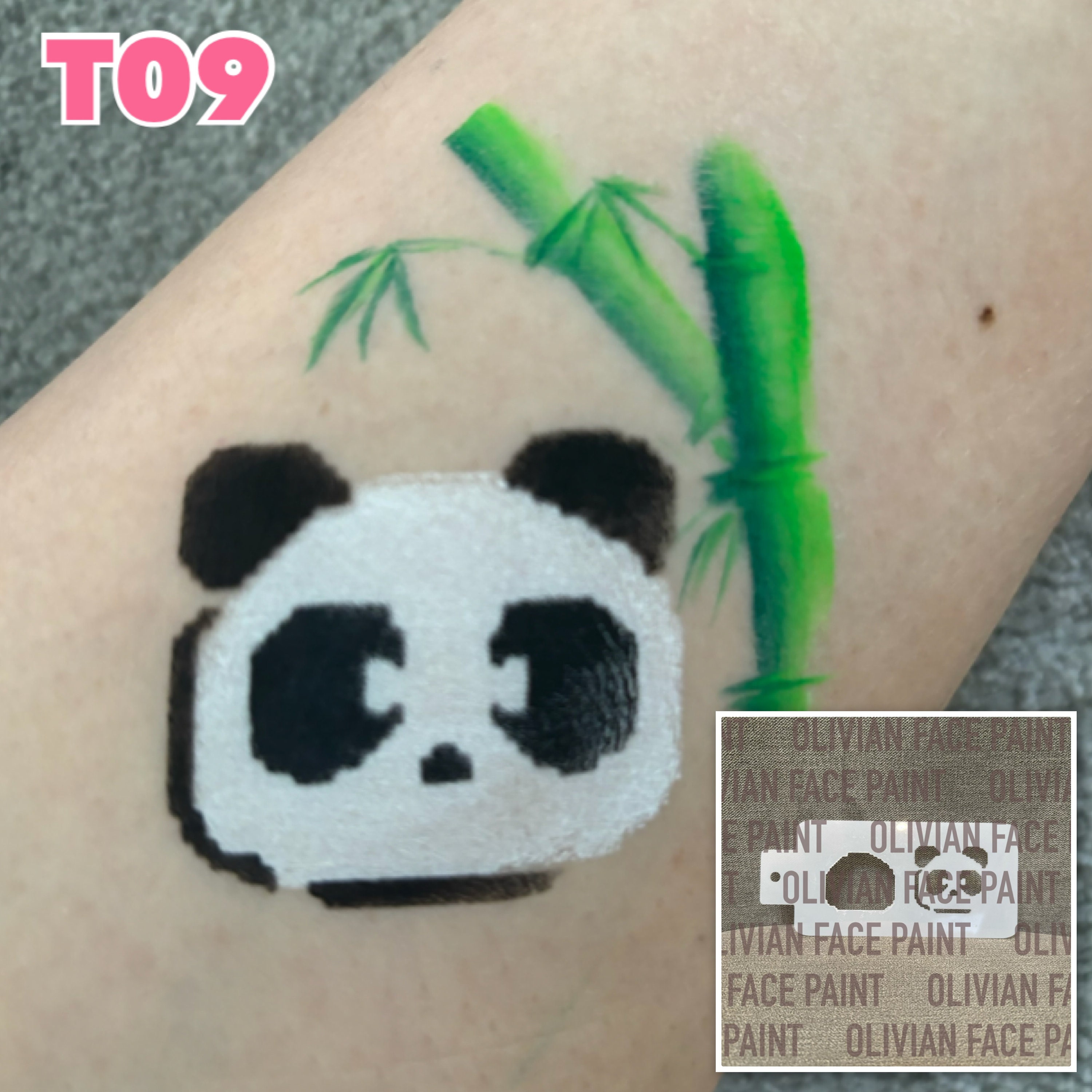 ONE Face Painting Stencils | Face Paint Stencils | Pixel Stencils | Two ...