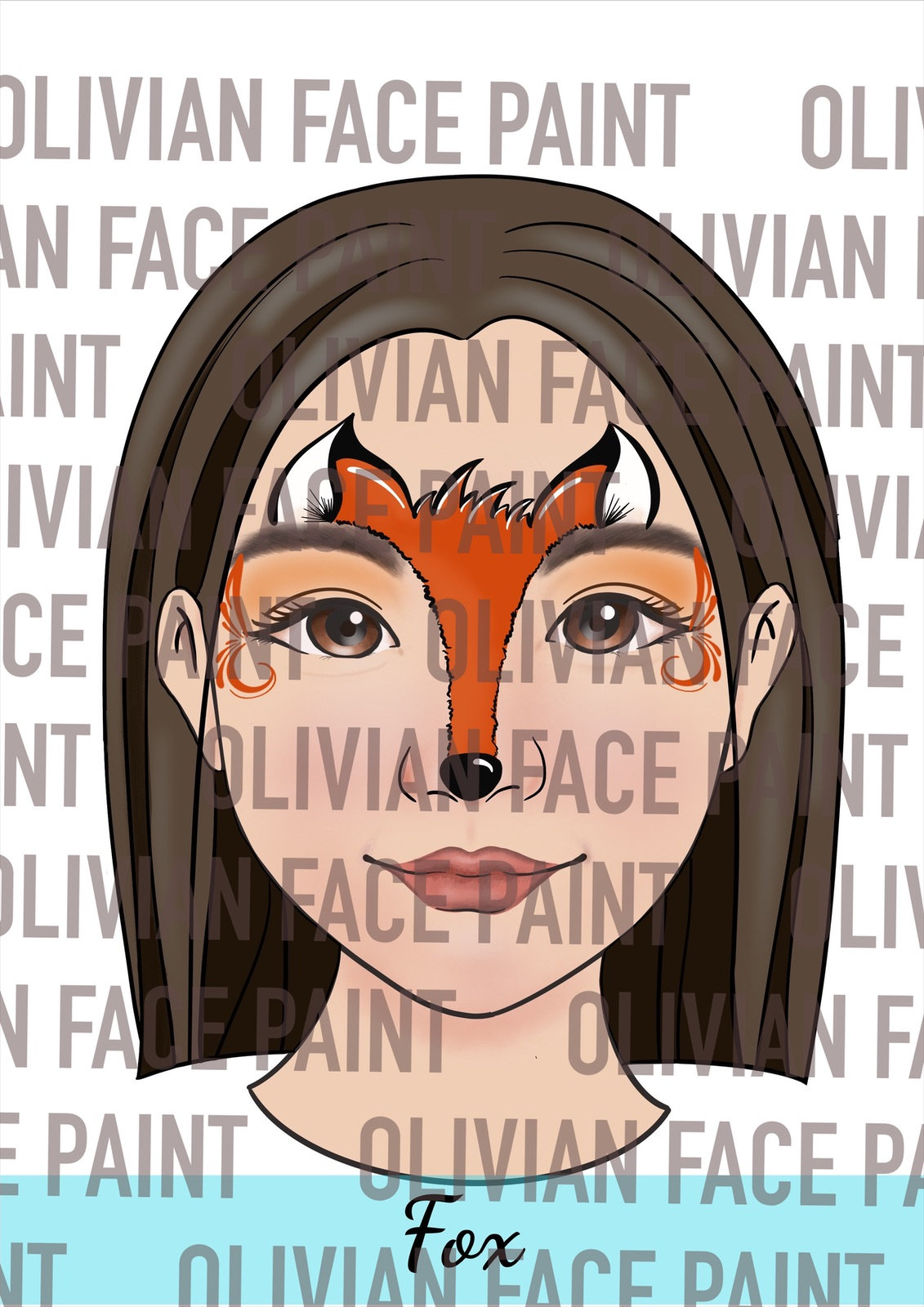 Face Paint Menu Board, Face Paint Word Board, Face Paint Animal Design ...