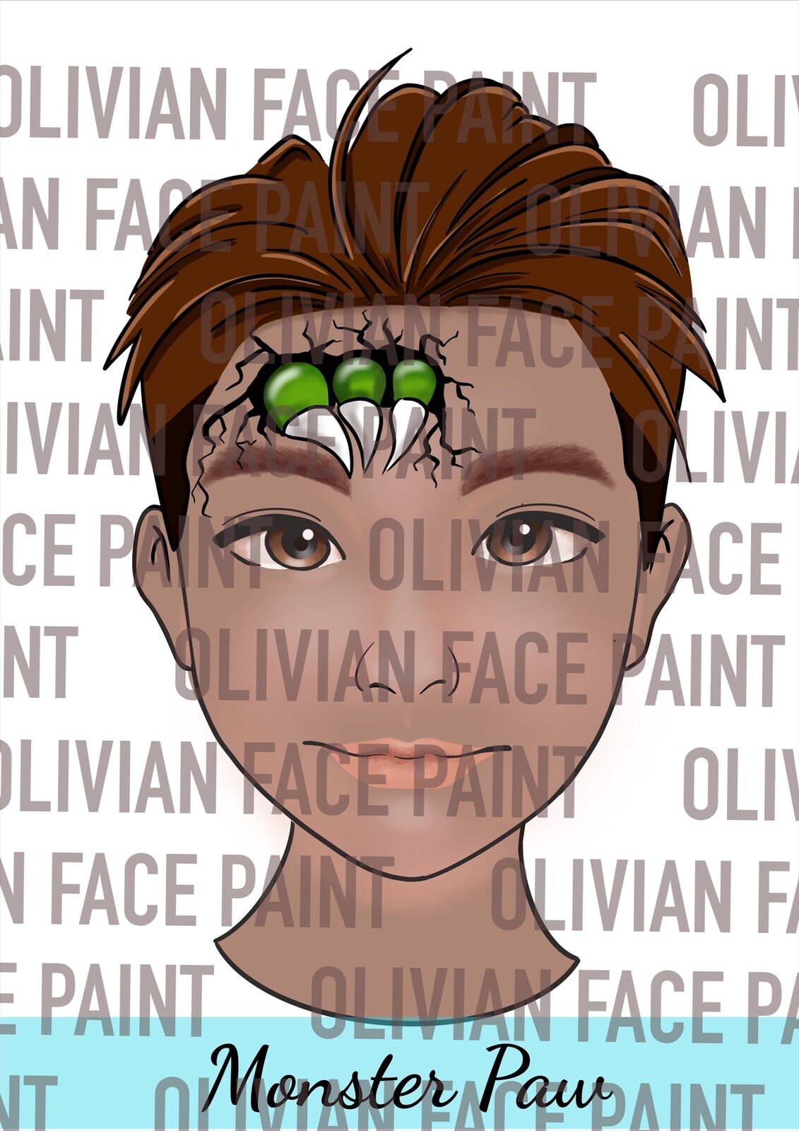 Face Paint Menu Board, Face Paint Word Board, Face Paint Design Board ...