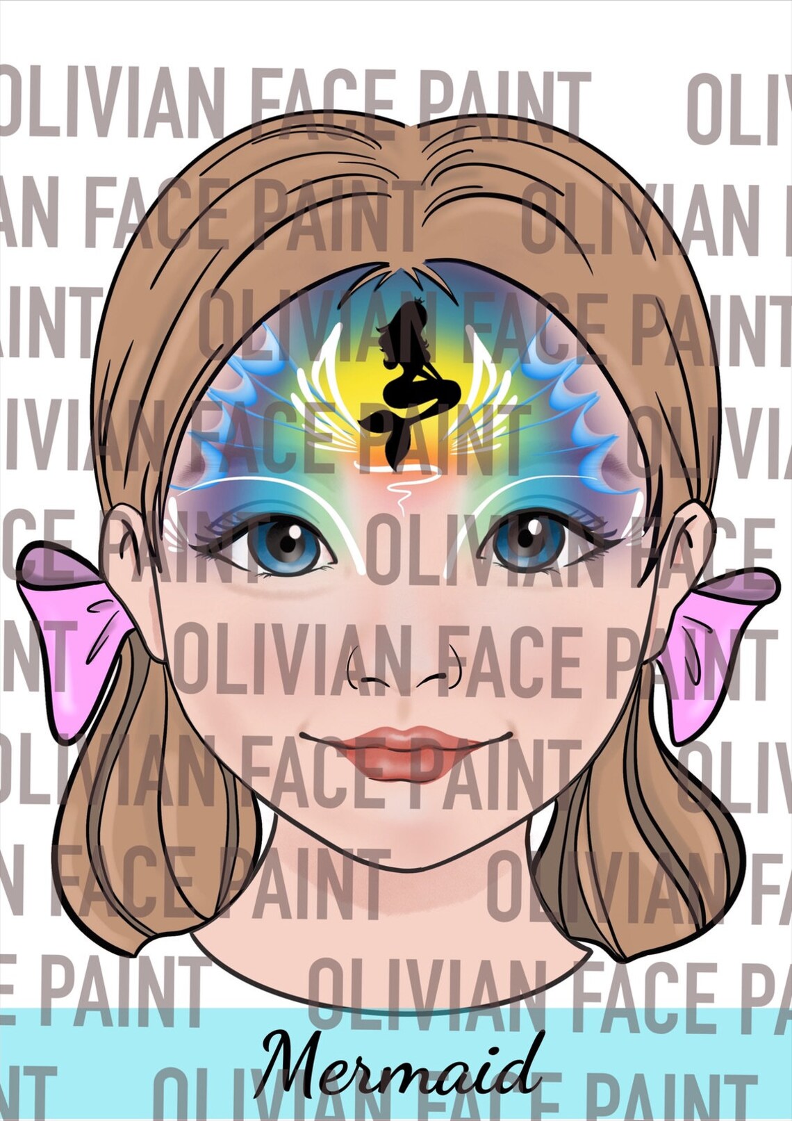 Face Paint Menu Board, Face Paint Word Board, Face Paint Design Board ...