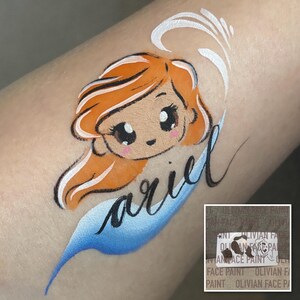 12 Face Painting Stencils | Face Paint Stencils | Cute Princess ...
