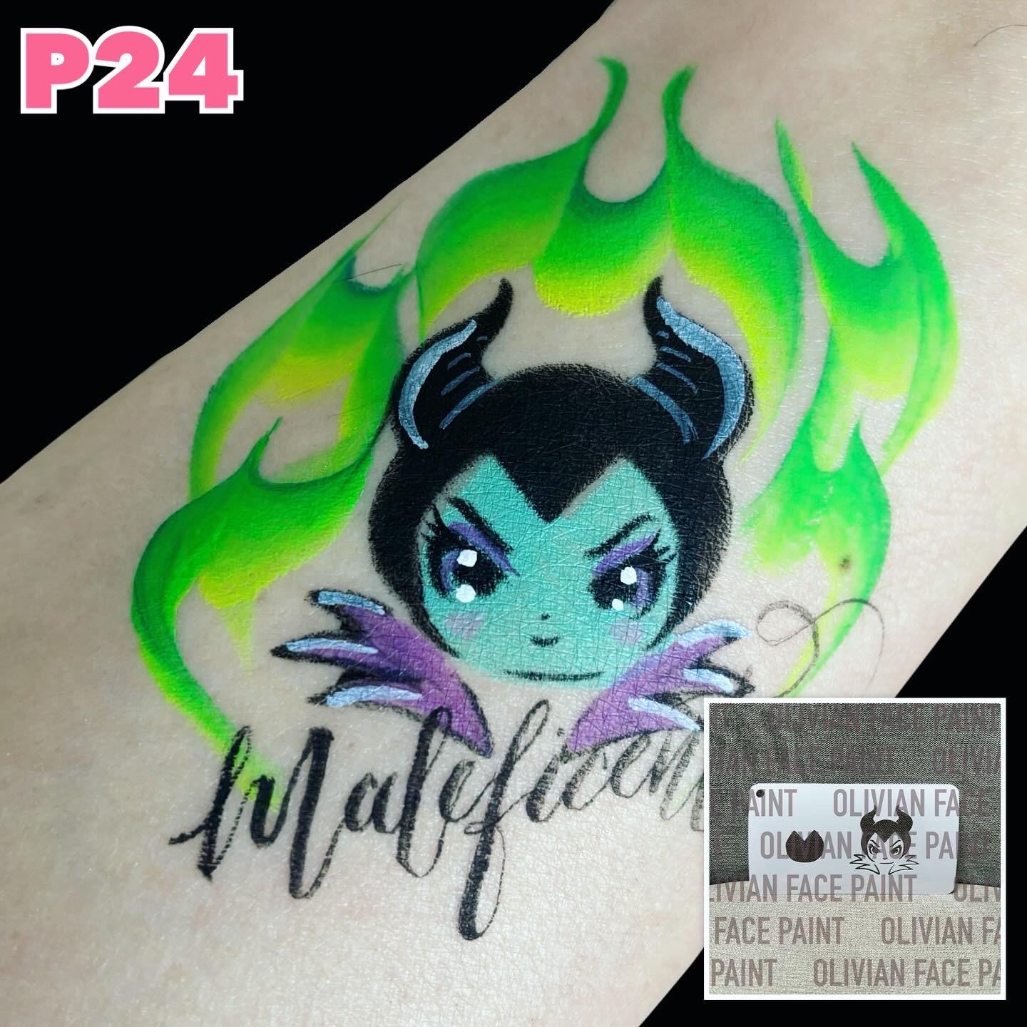 ONE Face Painting Stencil | Face Paint Stencils | Villain Stencils ...
