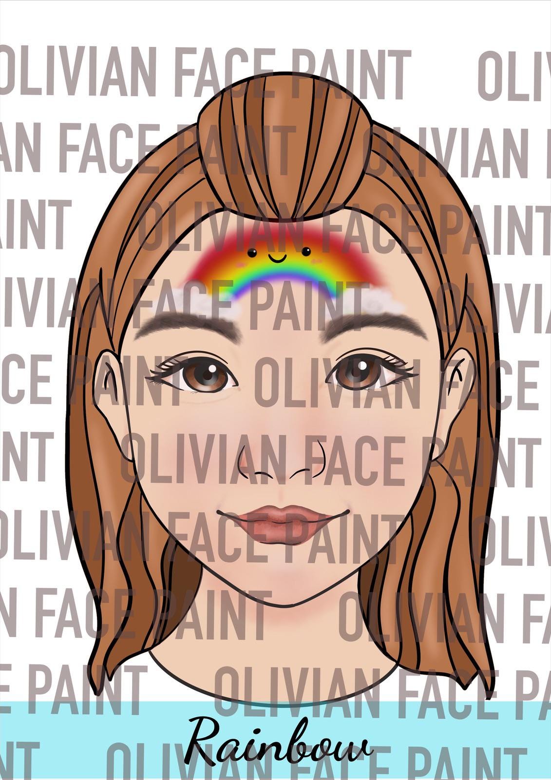 Face Paint Menu Board, Face Paint Word Board, Face Paint Design Board ...