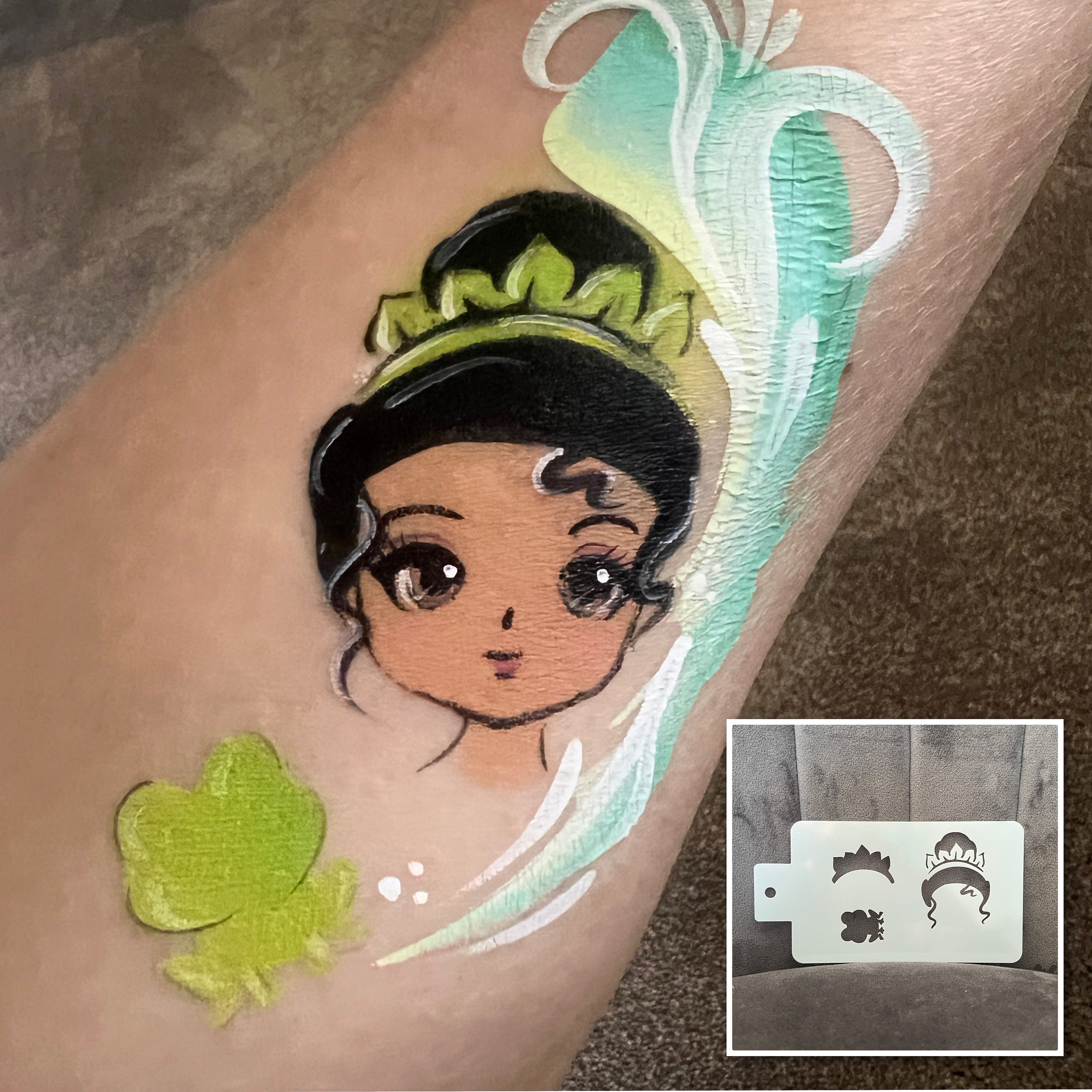 Face Painting Stencils Face Paint Stencils Princess - Etsy Australia