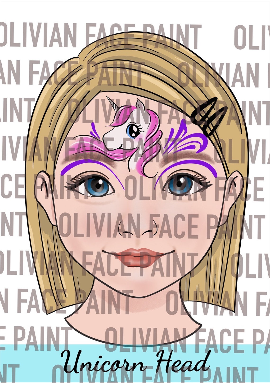 Face Paint Menu Board, Face Paint Word Board, Face Paint Design Board ...