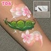 6 Face Painting Stencils | Face Paint Stencils | Foodie Stencils | Two ...