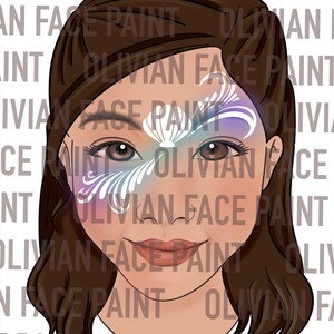 Face Paint Menu Board, Face Paint Word Board, Face Paint Design Board ...