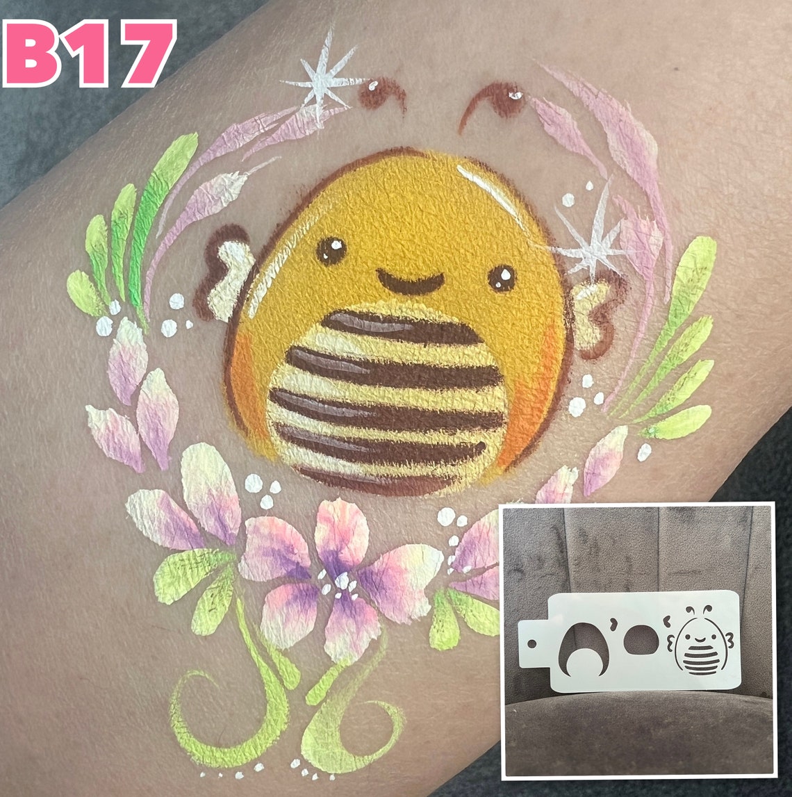 10 Face Painting Stencils | Face Paint Stencils | Animal Stencils | Two ...