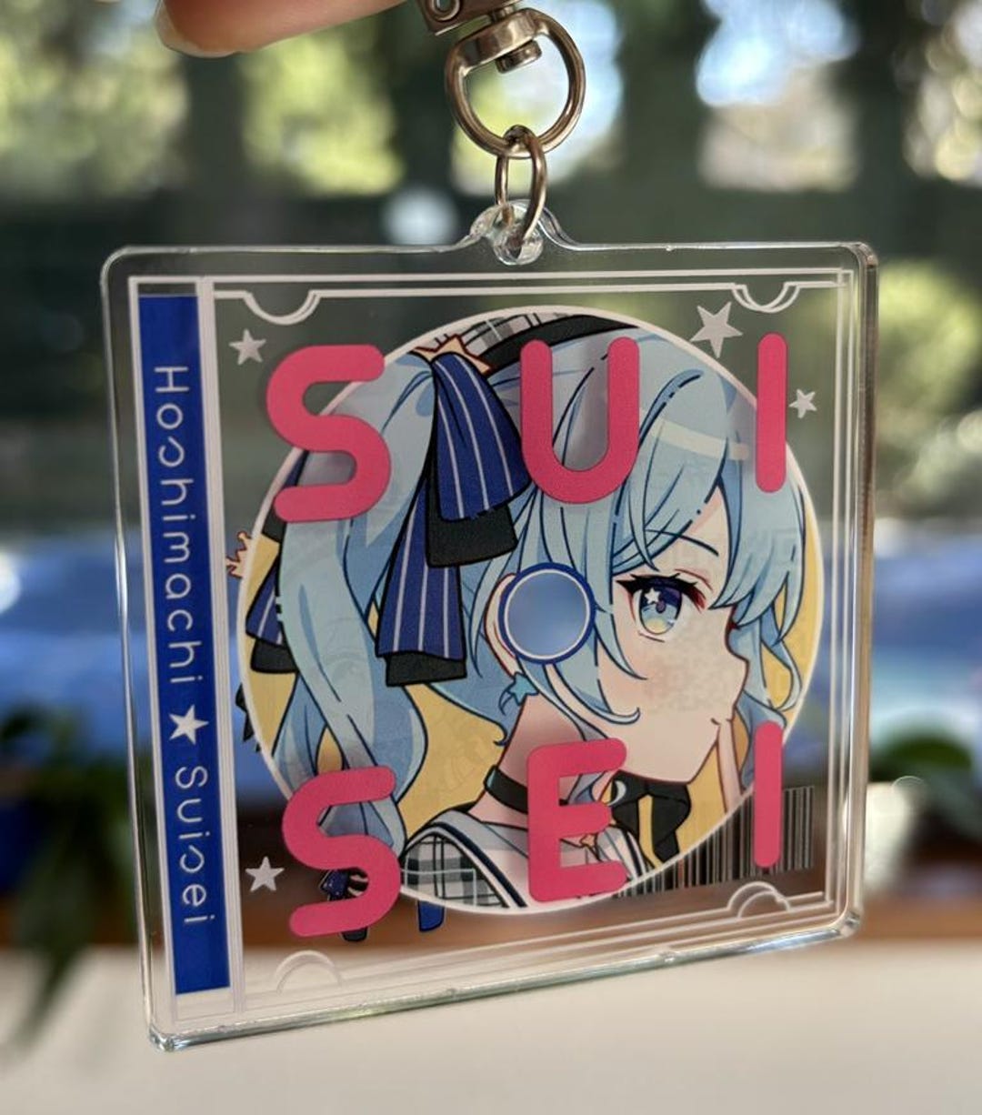 Holo CD Keychains [suisei, Myth, Promise] - Etsy