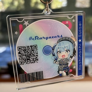 Holo CD Keychains [suisei, Myth, Promise] - Etsy