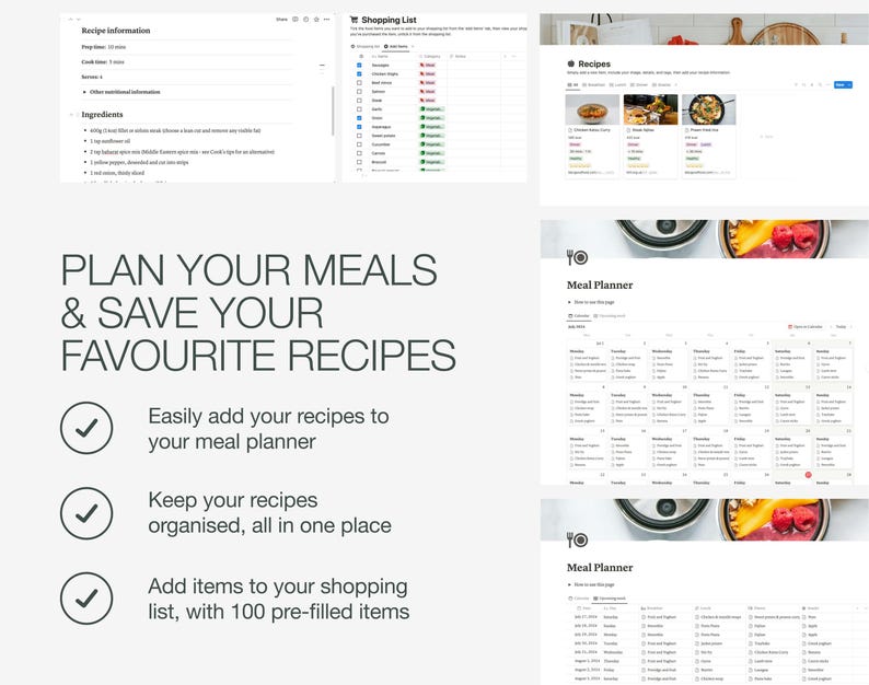 Cleaning Dashboard Notion Template Organise and Track Household Tasks ...