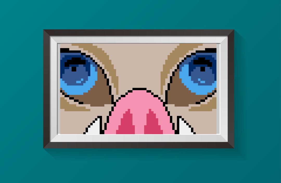 Inosuke - Demon Slayer - Anime - Cross Stitch Pattern - PDF Download ...