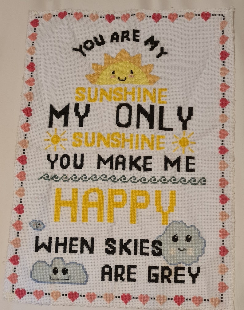You Are My Sunshine Cross Stitch Pattern PDF Download Digital Download ...