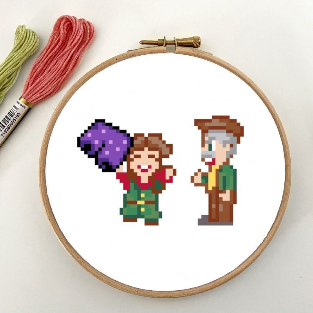 Stardew Valley - Marnie and Lewis - Mayor Lewis - Lewis Shorts - Cross ...