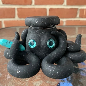Octopus Jar With Your Choice of Crystal(2oz) - Etsy