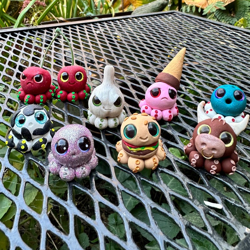 Mini Clay Animal Figures - Etsy