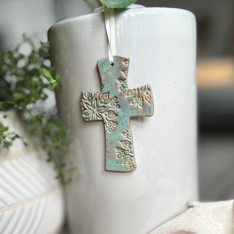 Ceramic Cross - Etsy