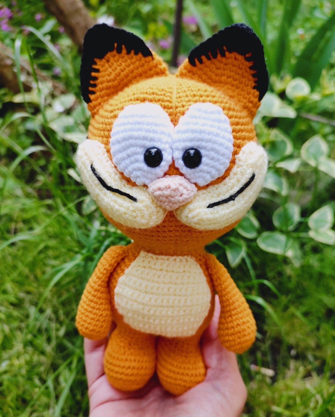 Knitted Toy, Crocheted Doll, Knitted Animal, Crocheted Cat, Crocheted ...