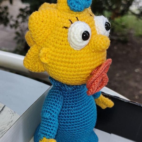 Maggie Simpson Pacifier - Etsy