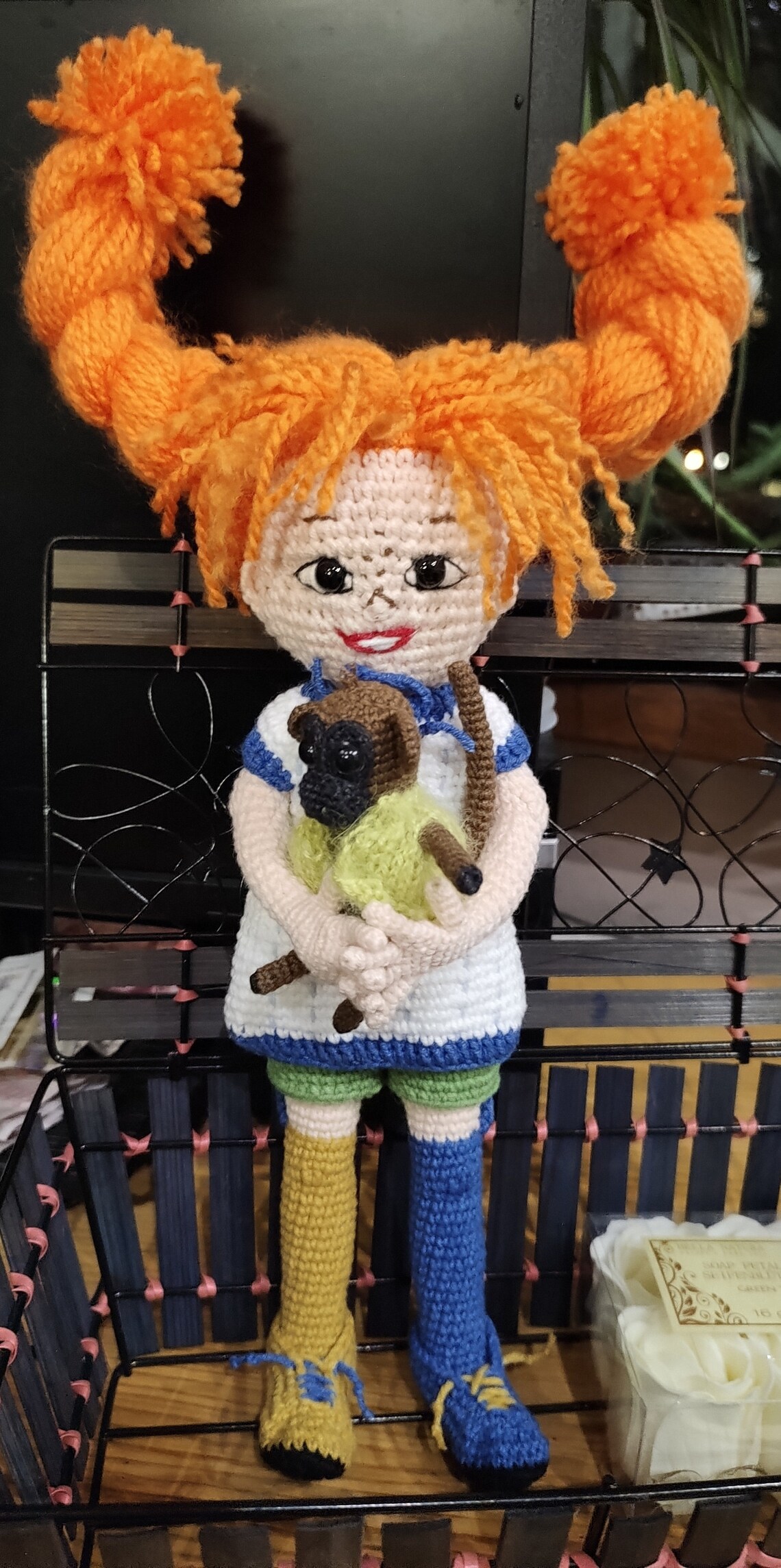 Mr. Nilsson Crochet, Pippi Longstocking Monkey, Cute Little Capuchin ...