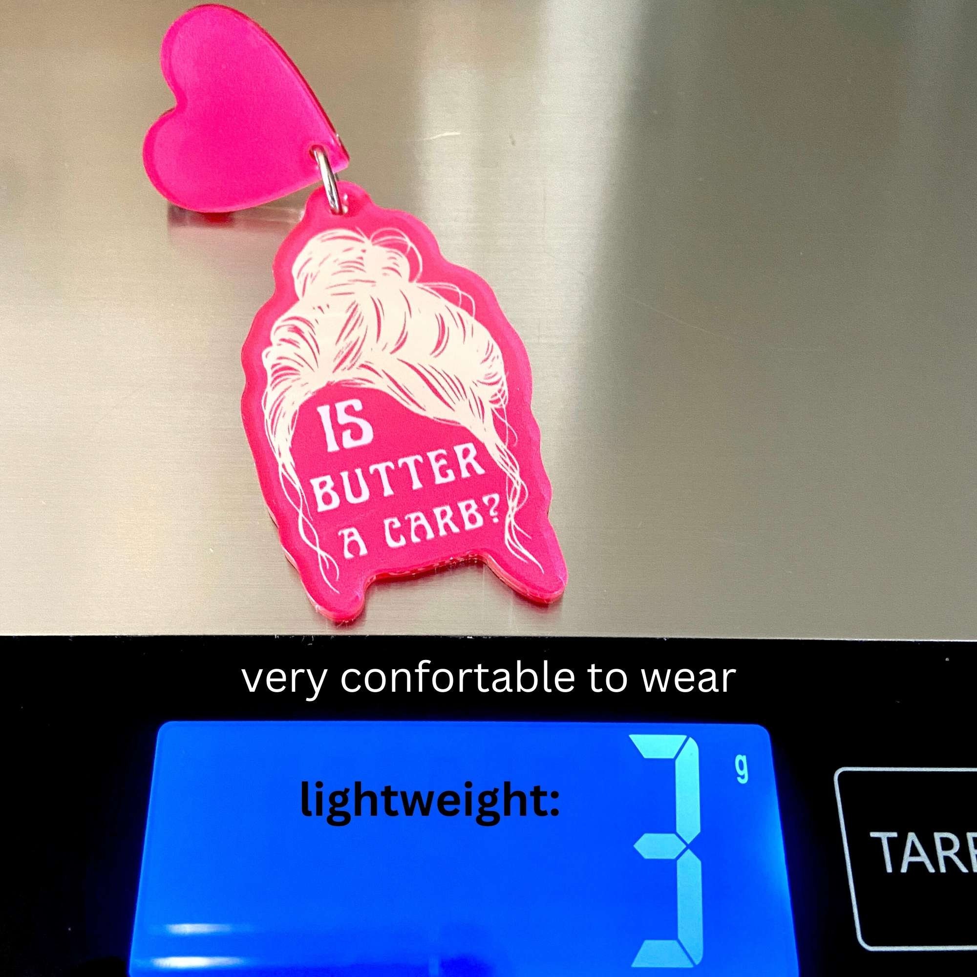 Mean Girls Inspired Fun Earrings Mean Girls Costume Accessories Mean Girls Party Favors Mean