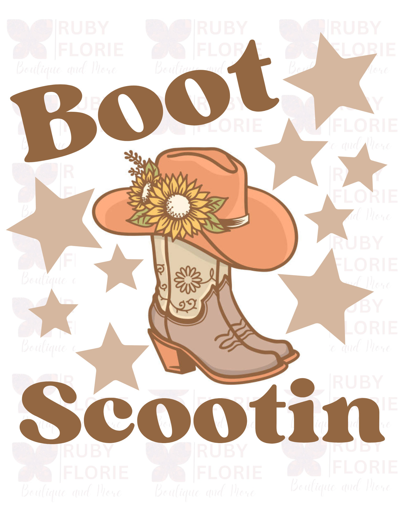Boot Scootin Digital Download PNG Sublimation Design - Etsy