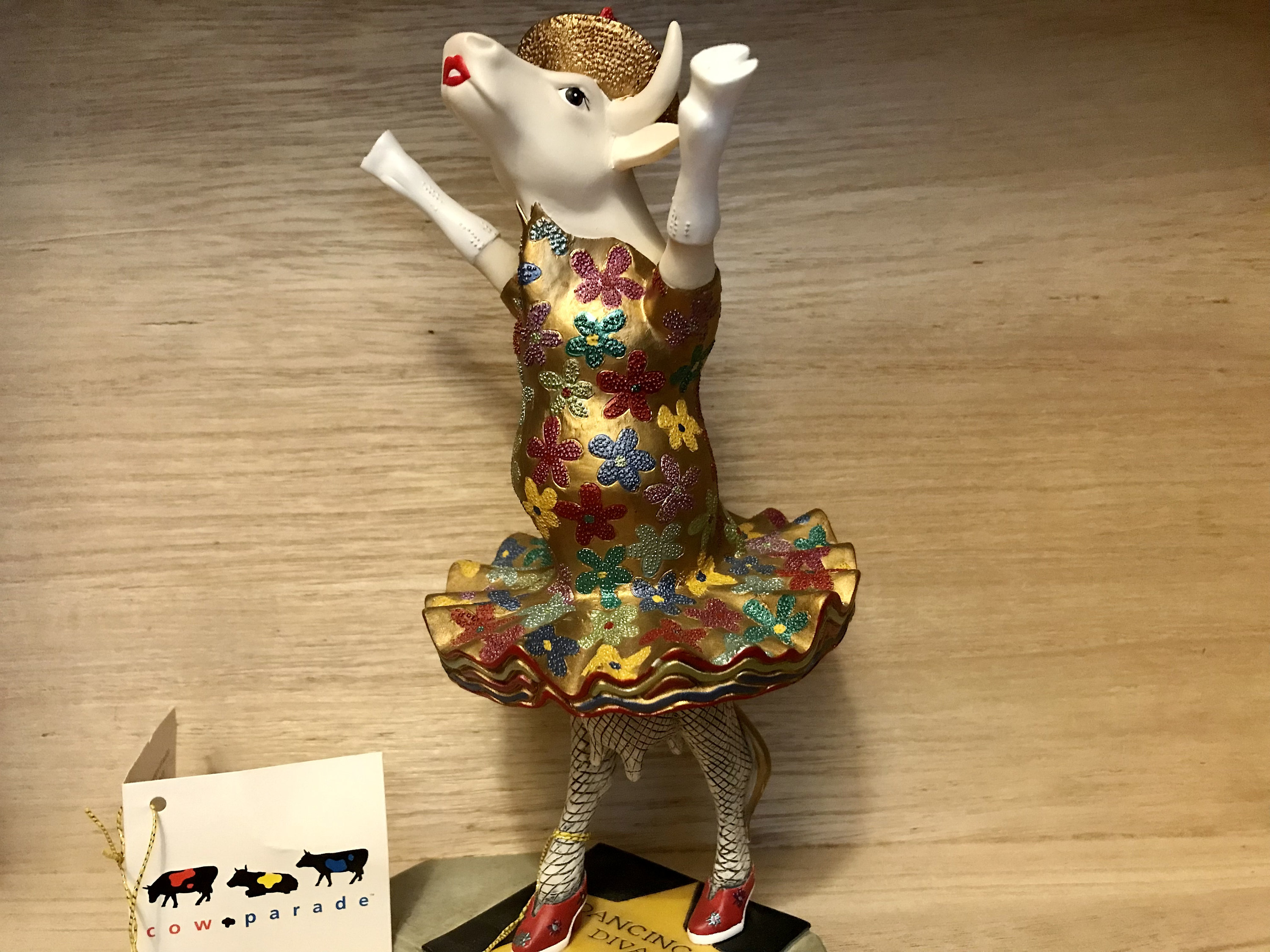 Cow Parade Dancing Diva Vintage 2001 - Etsy